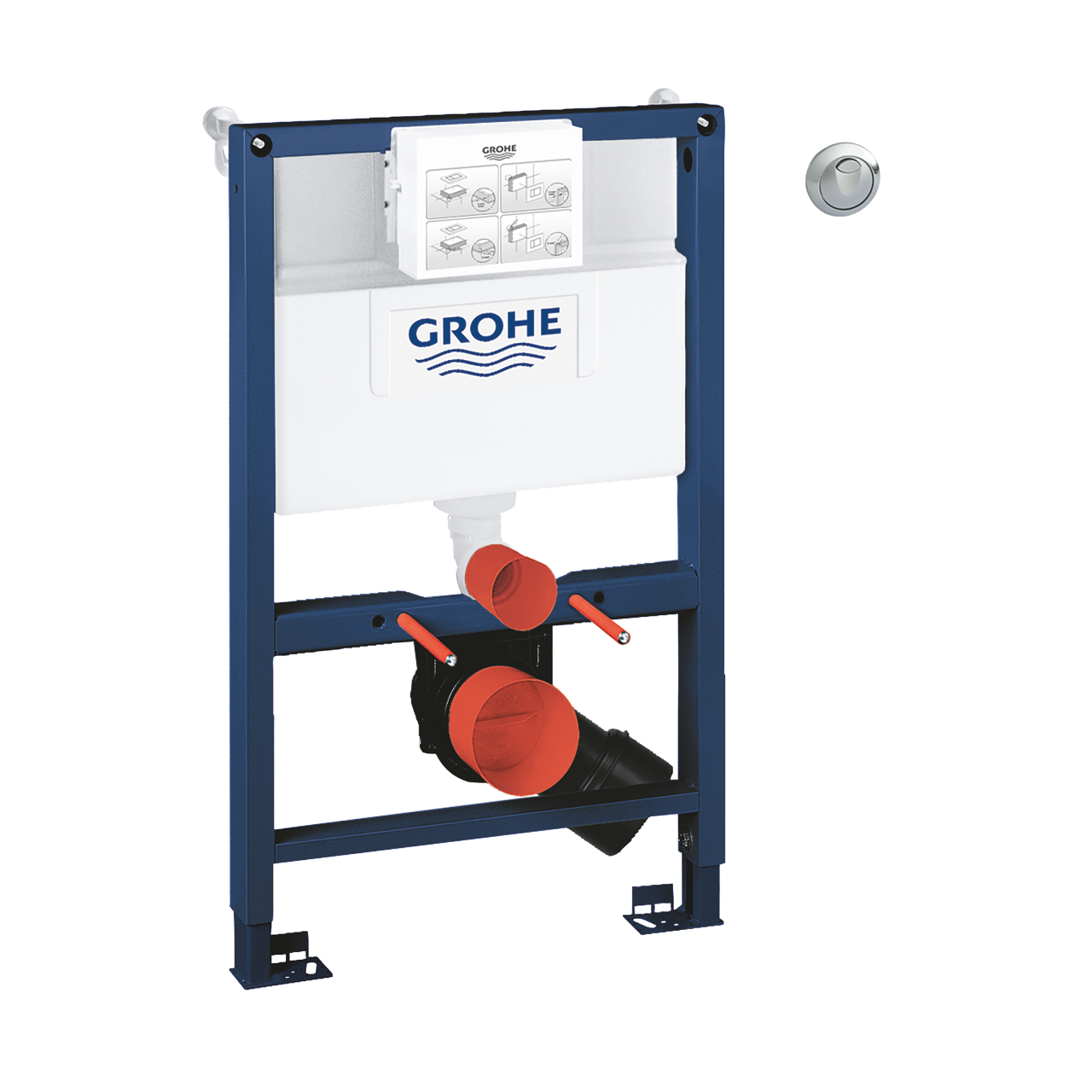 Rapid SL 3-in-1 set for WC, 0.82 m installation height | GROHE