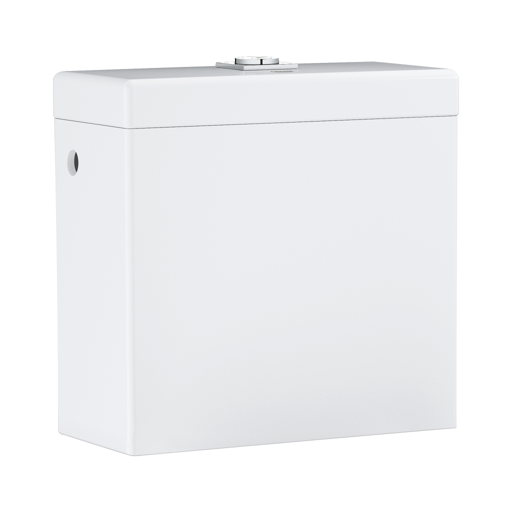 Cube Ceramic Exposed flushing cistern for close coupled combination | GROHE