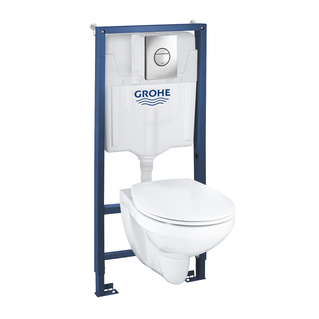 Solido 4-in-1 set for WC, 1.13 m installation height | GROHE