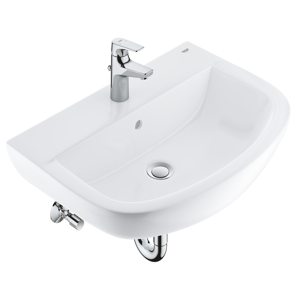 Bau Ceramic Bundle wash basin 60 + BauFlow basin mixer | GROHE