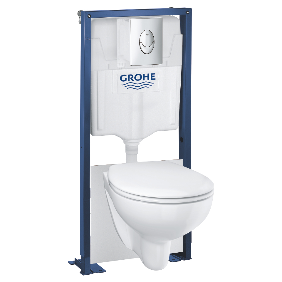 Rapid SL 5-in-1 set for WC, 1.13 m installation height | GROHE Central ...