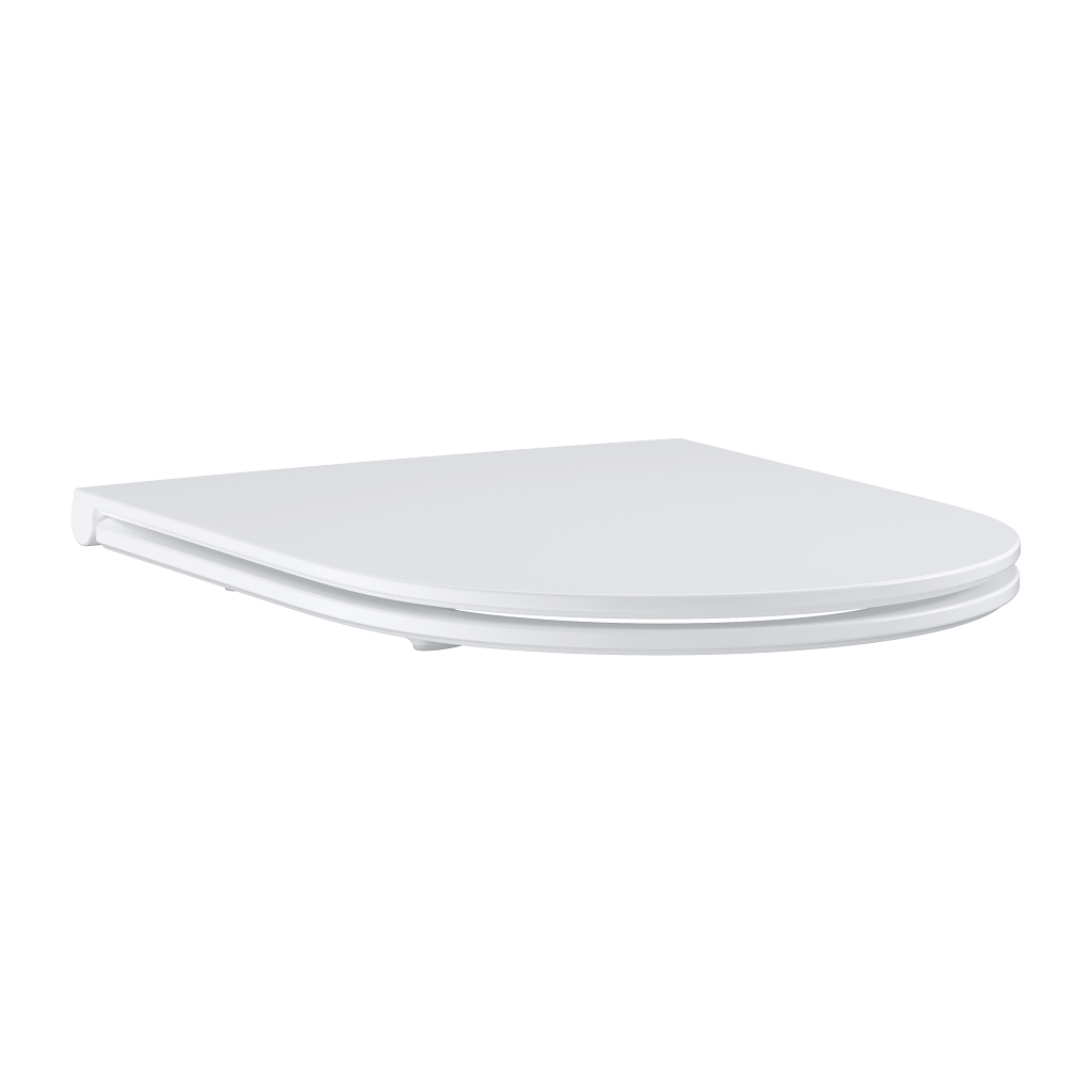 Bau Ceramic WC seat soft close slim | GROHE