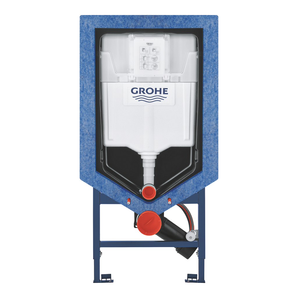 Rapid SL Element for WC with leakage box, 1.13 m installation height ...