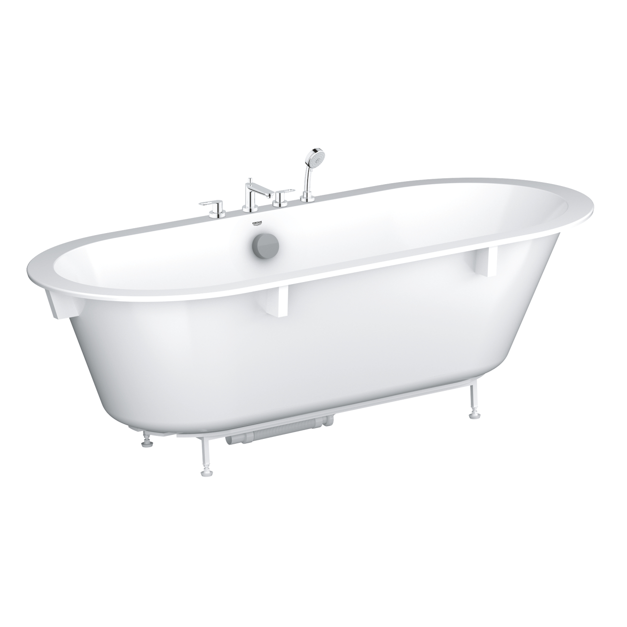 Eurosmart Contemporary Drop-in bath tub | GROHE 官方網站