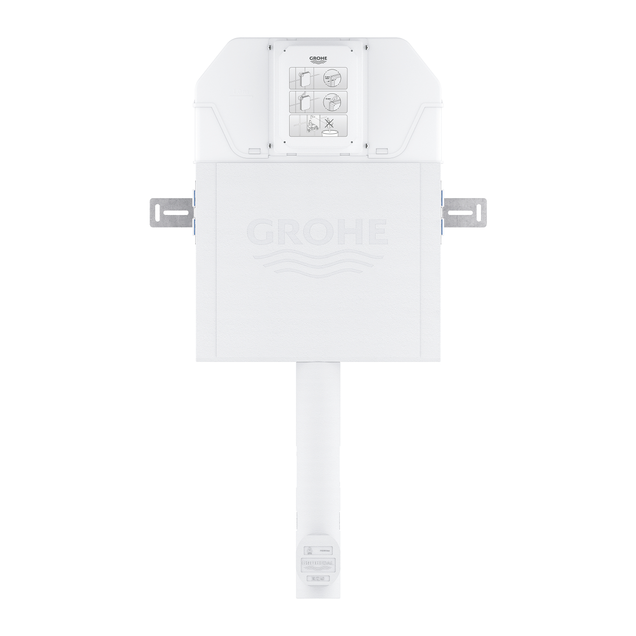 Solo Slim Flushing cistern for WC 88.9 mm | GROHE