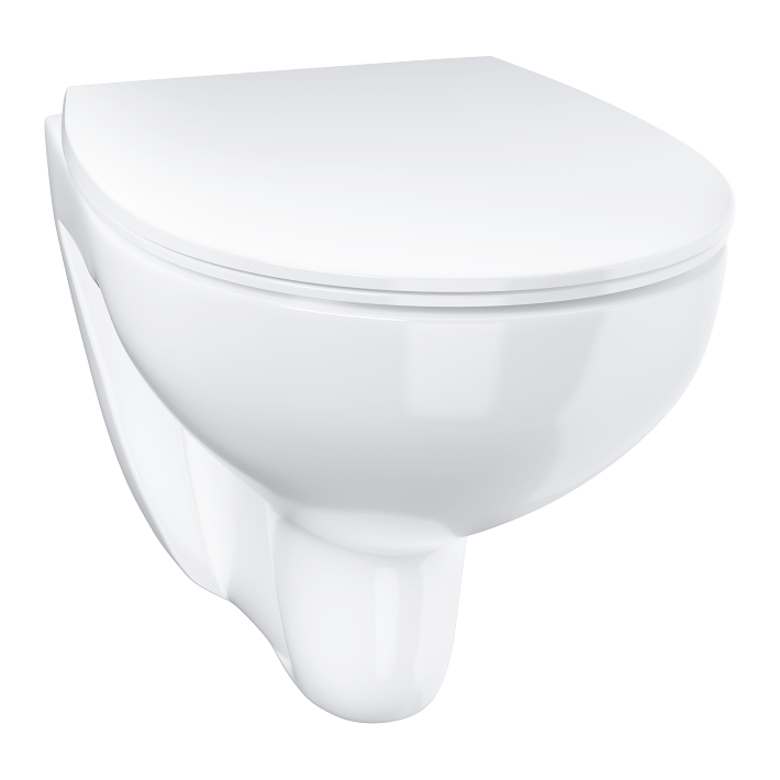 Bau Ceramic Wall hung WC set slim | GROHE