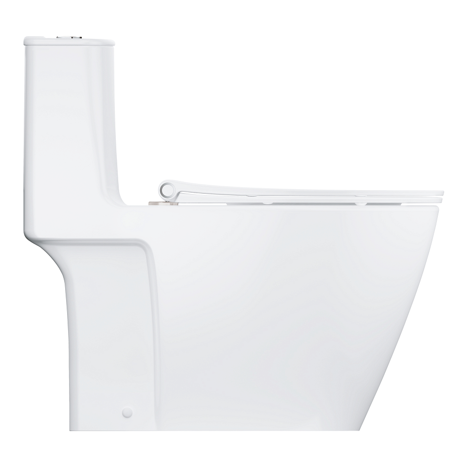 Bau Ceramic Floor standing 1 piece toilet | GROHE
