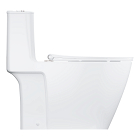 Bau Ceramic Floor standing one piece toilet without seat and cover | GROHE