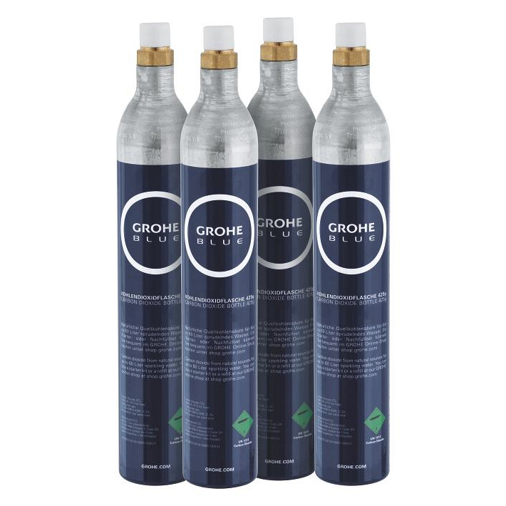 GROHE Blue Starter kit 425 g CO₂ bottles (4 pieces) | GROHE