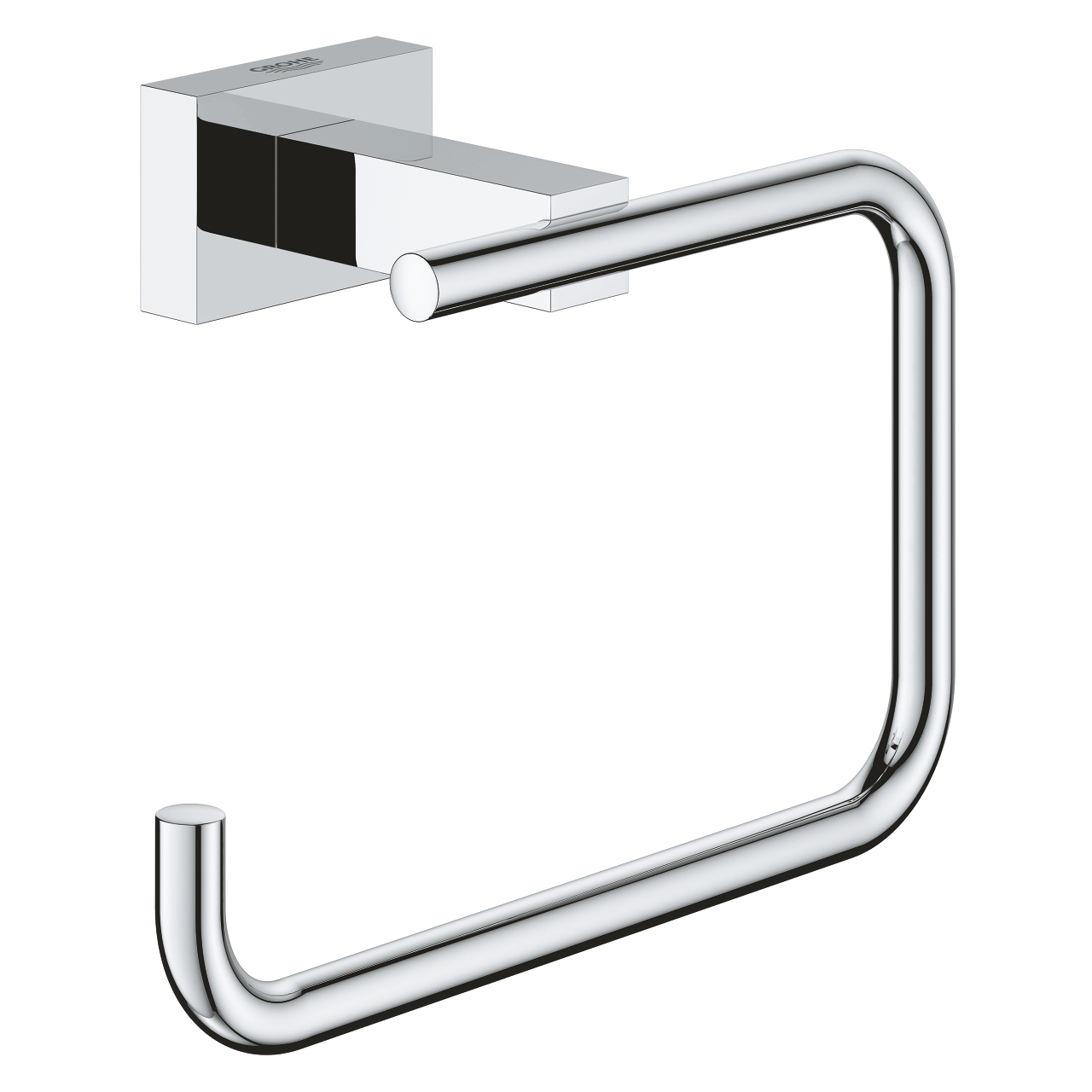 Essentials Cube Toilet roll holder | GROHE
