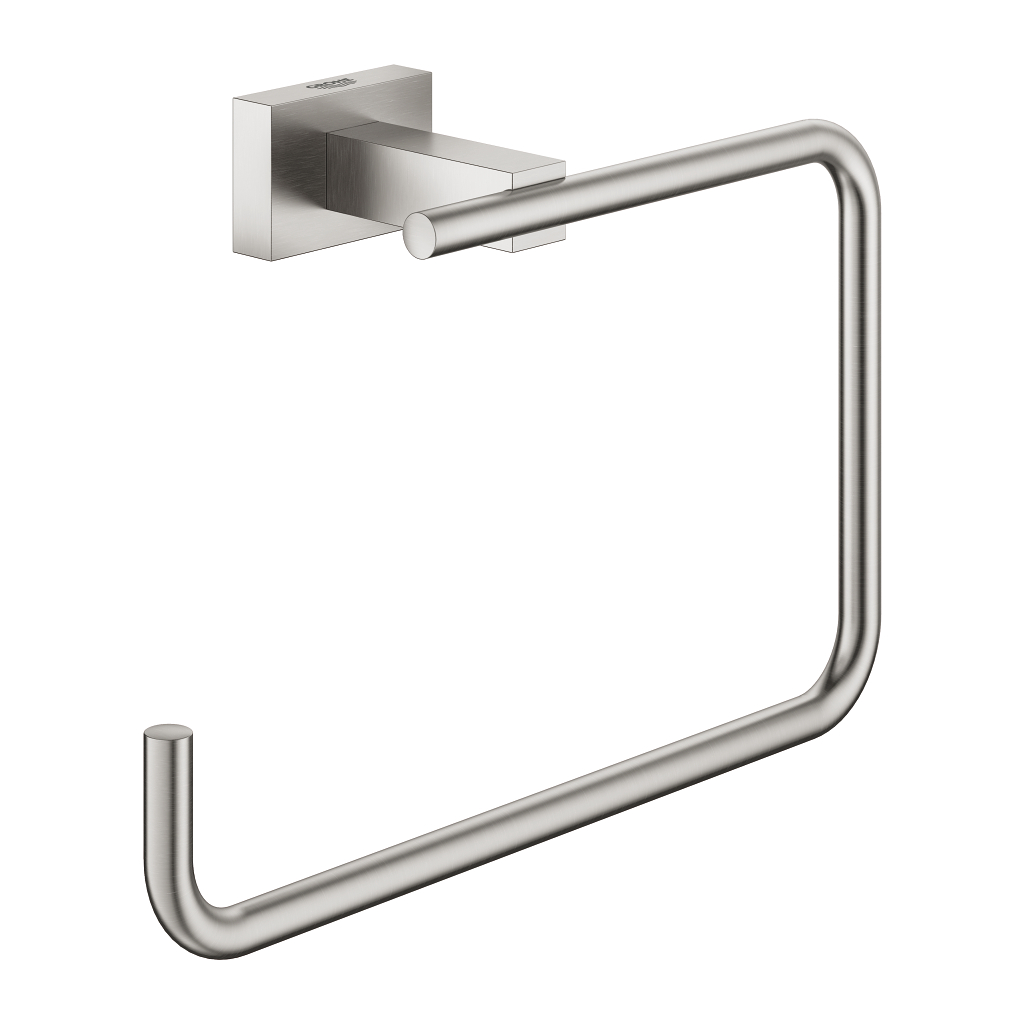 Essentials Cube Towel ring | GROHE