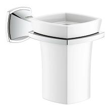 Grandera Thermostatic bath mixer with integrated 2-way diverter | GROHE