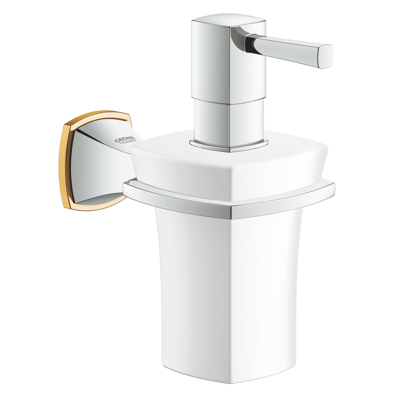 Grandera Holder with ceramic soap dispenser | GROHE
