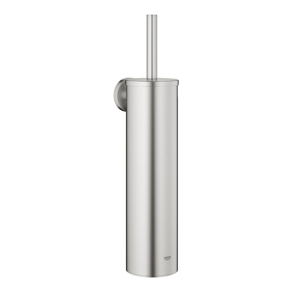 Essentials Toilet brush set metal | GROHE