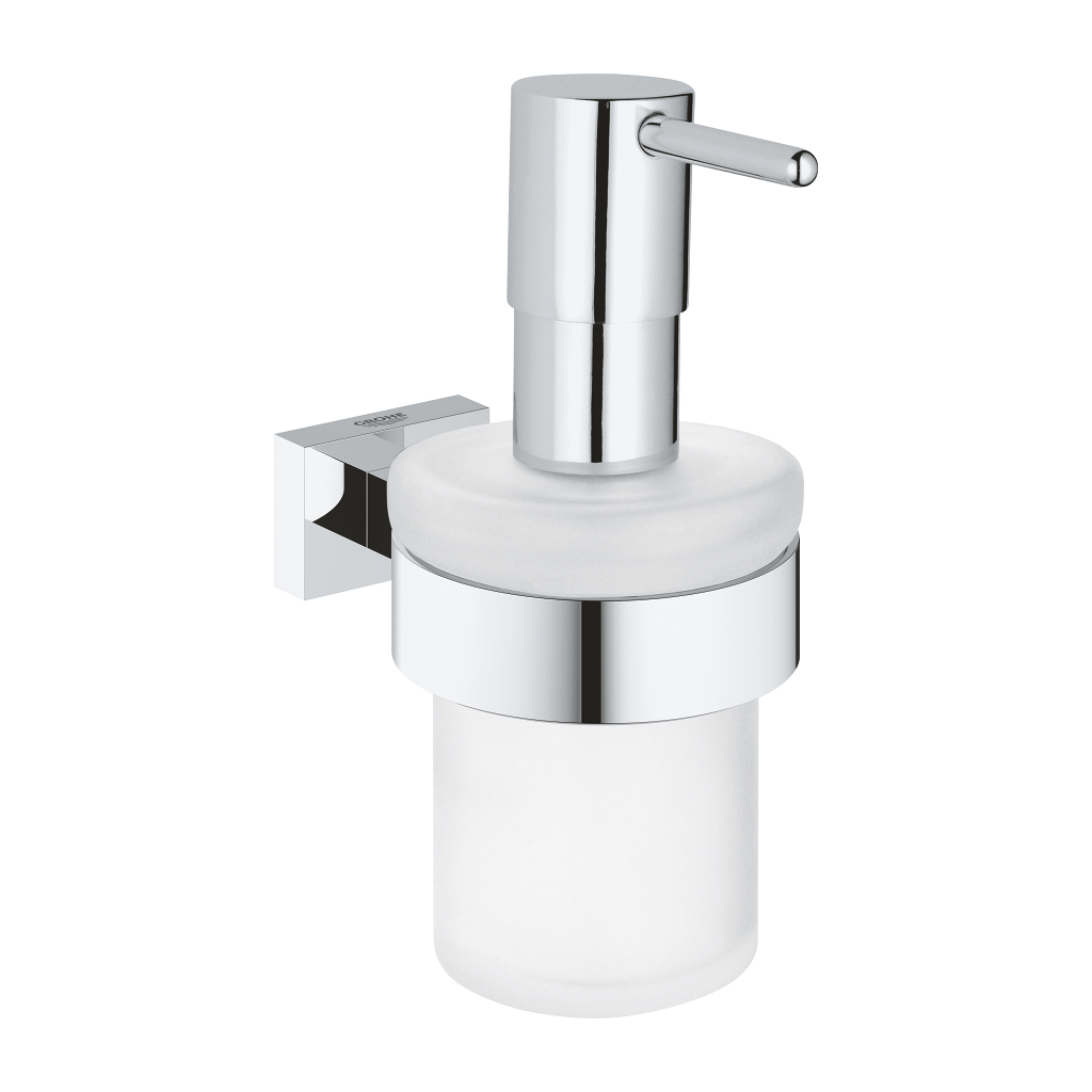 Essentials Cube Seifenspender mit Halter | GROHE - Grohe AG Company Page