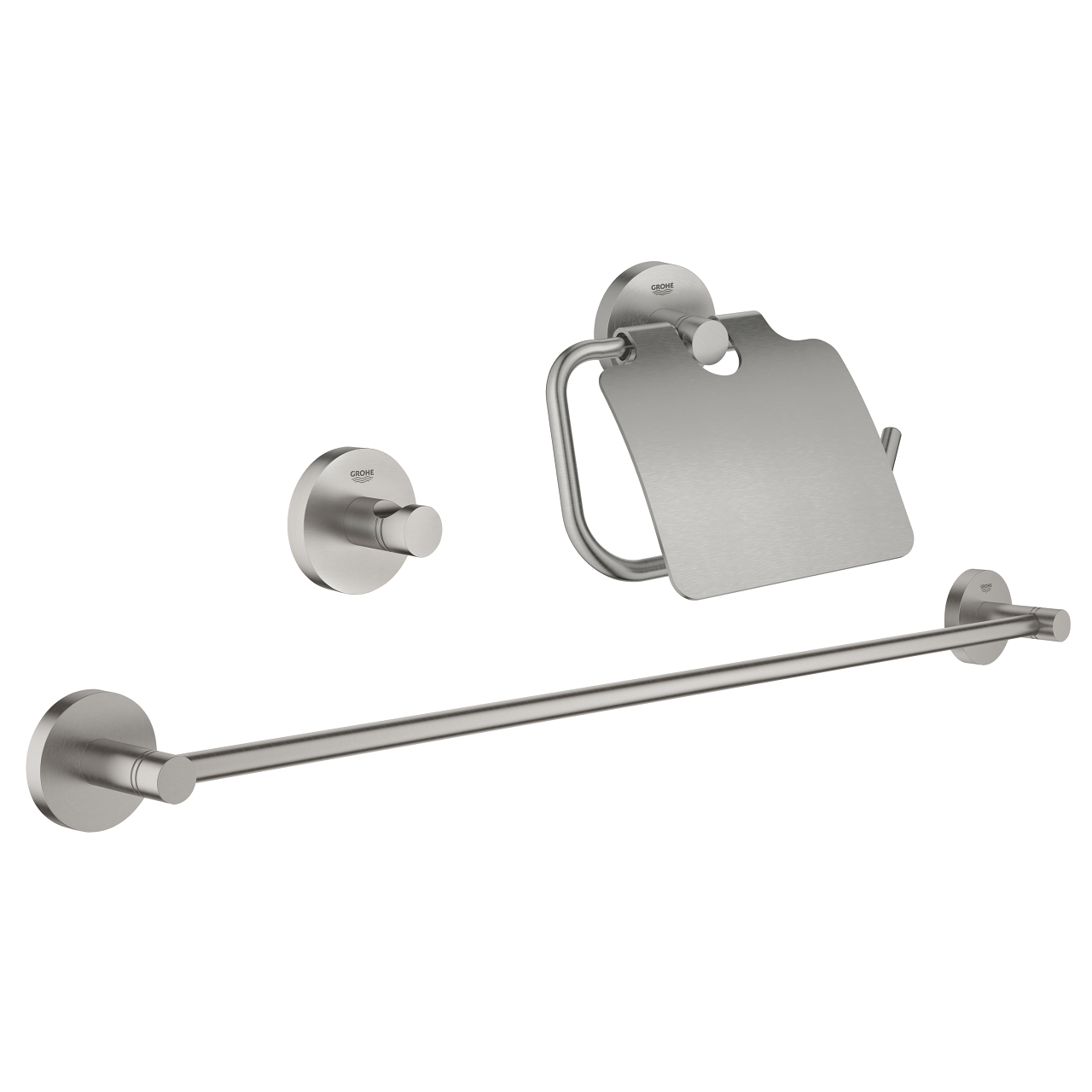 Essentials Guest bathroom accessories set 3-in-1 | GROHE