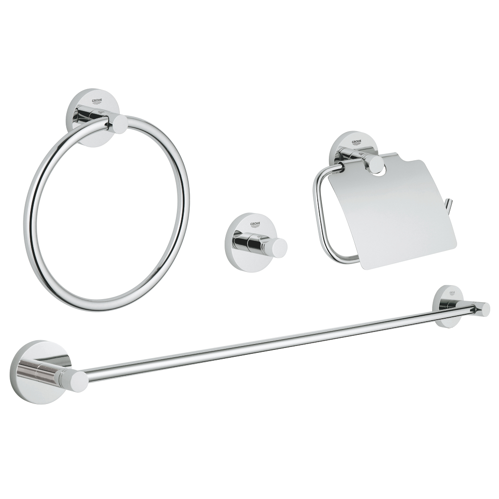 Essentials Master bathroom accessories set 4-in-1 | GROHE