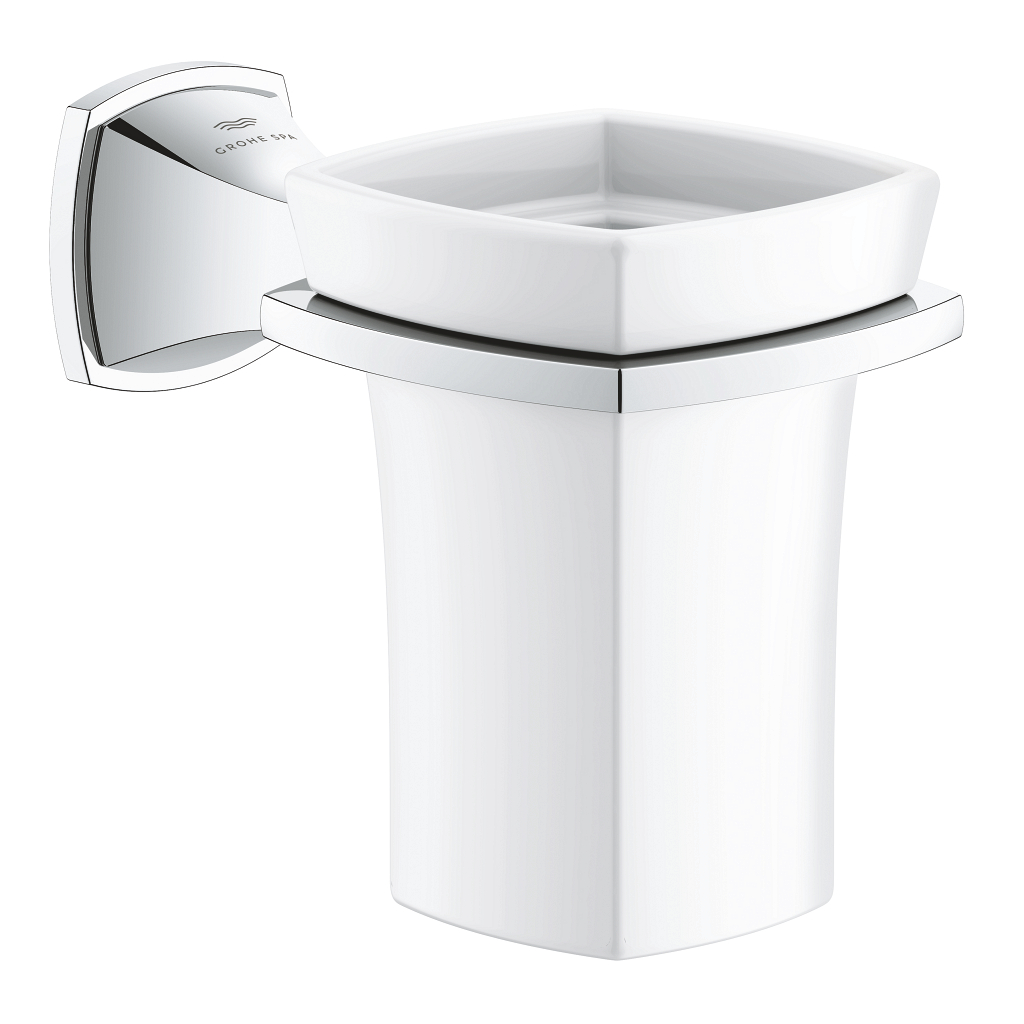 Grandera Holder with ceramic tumbler | GROHE