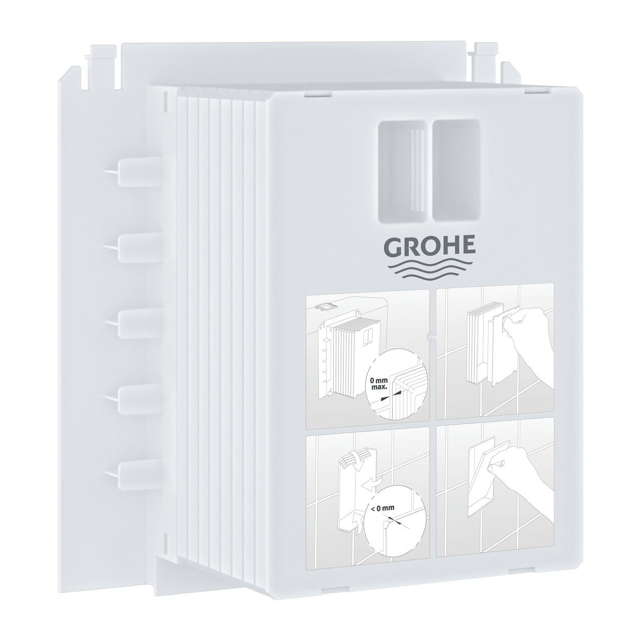 Revision shaft for small flush plates | GROHE