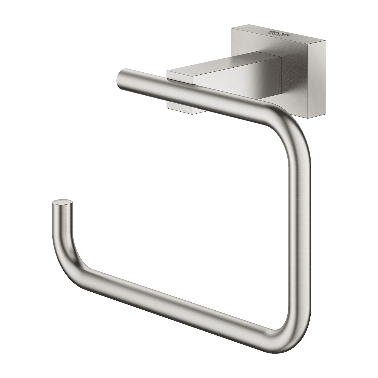 Essentials Cube Toilet roll holder | GROHE