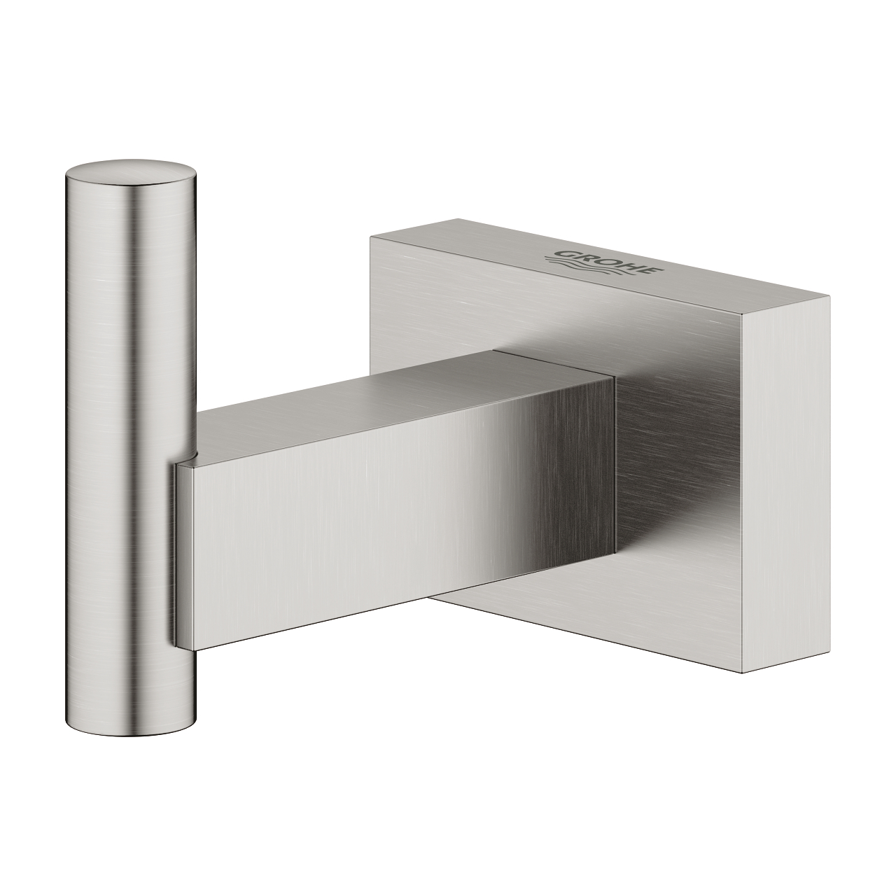Essentials Cube Robe hook | GROHE