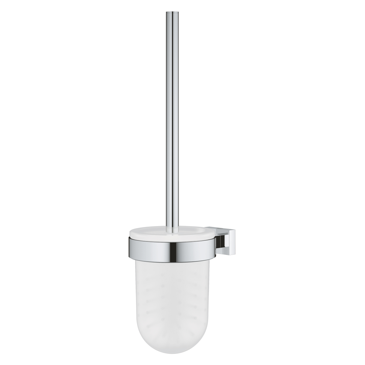 Essentials Cube Toilet brush set | GROHE