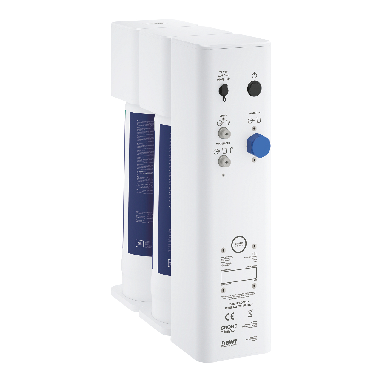 GROHE Blue Omgekeerde osmose en mineralisatie filter kit | GROHE