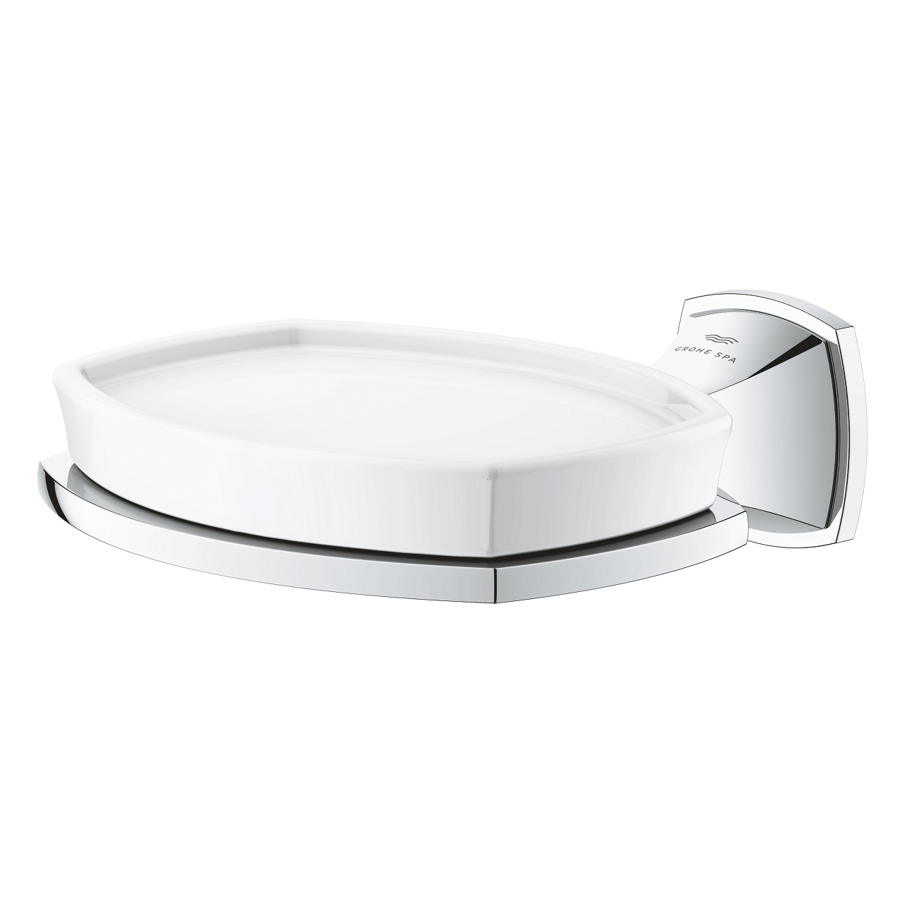 Grandera Holder with ceramic soap dish | GROHE