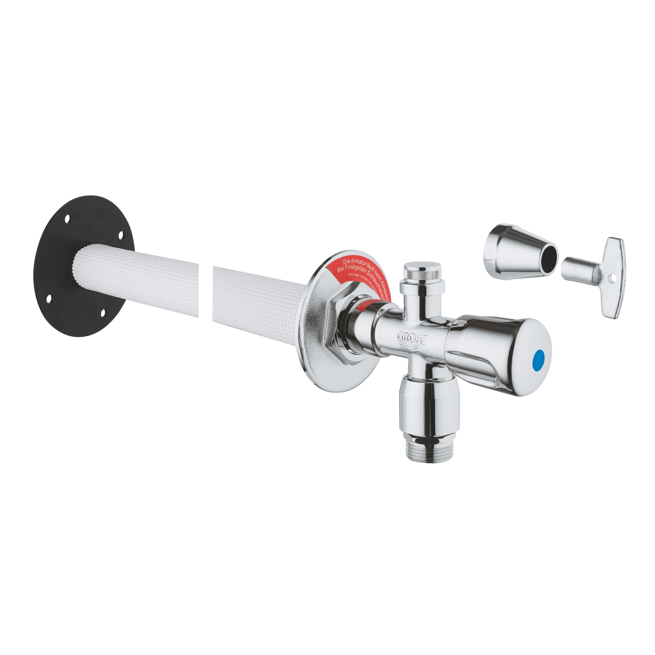 Eurotec outside wall valve kit 1/2″ | GROHE