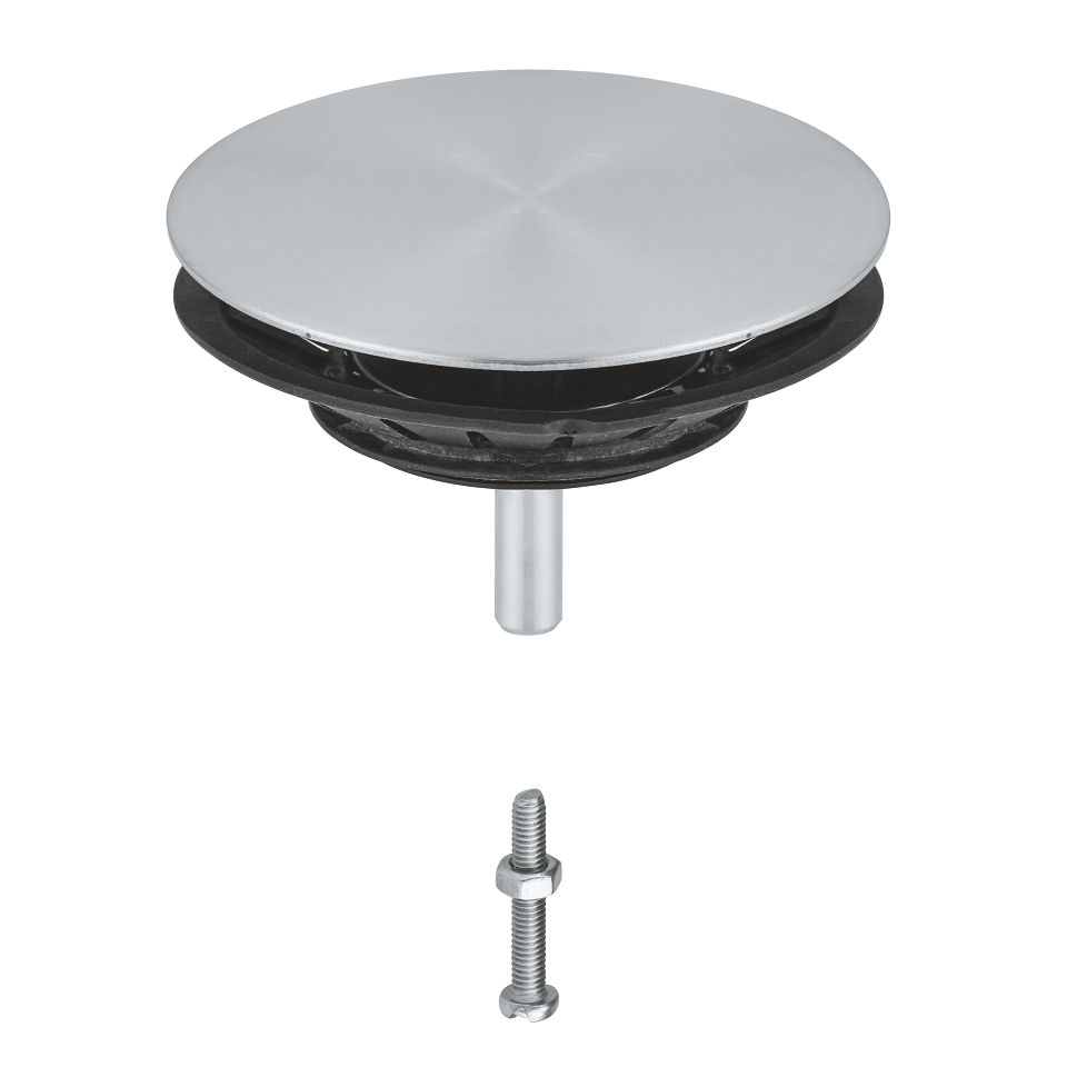 Chrome bath plug | GROHE