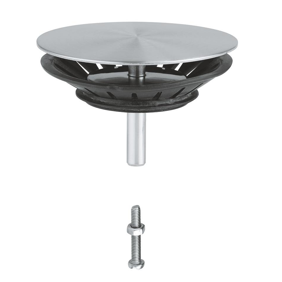 Chrome bath plug | GROHE