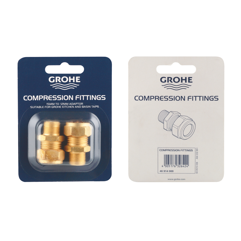 Compression MI coupling for all basin and kitchen mixers | GROHE