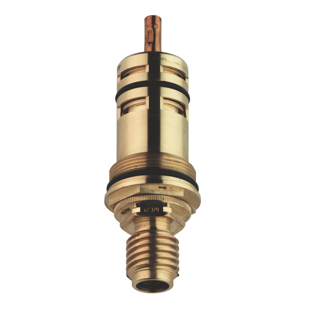 Elément thermostatique 3/4″, modèle inversé pour eau chaude à droite ...