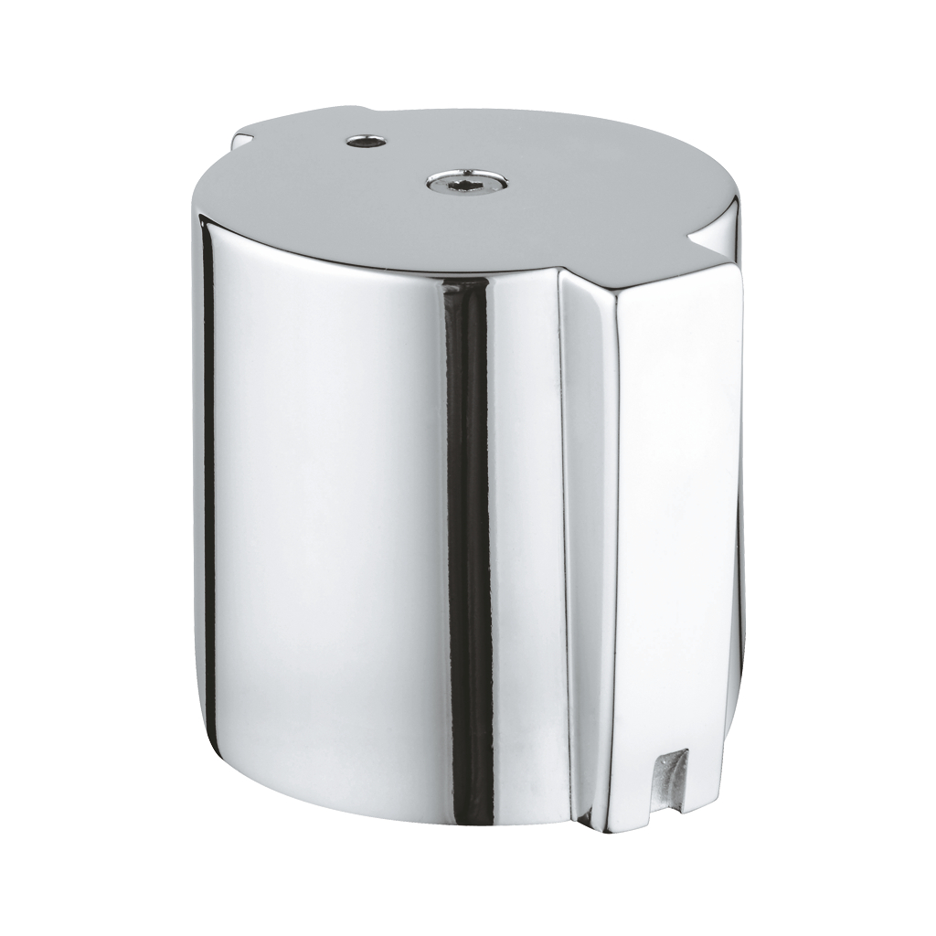 Temperature knob with metal end stop | GROHE