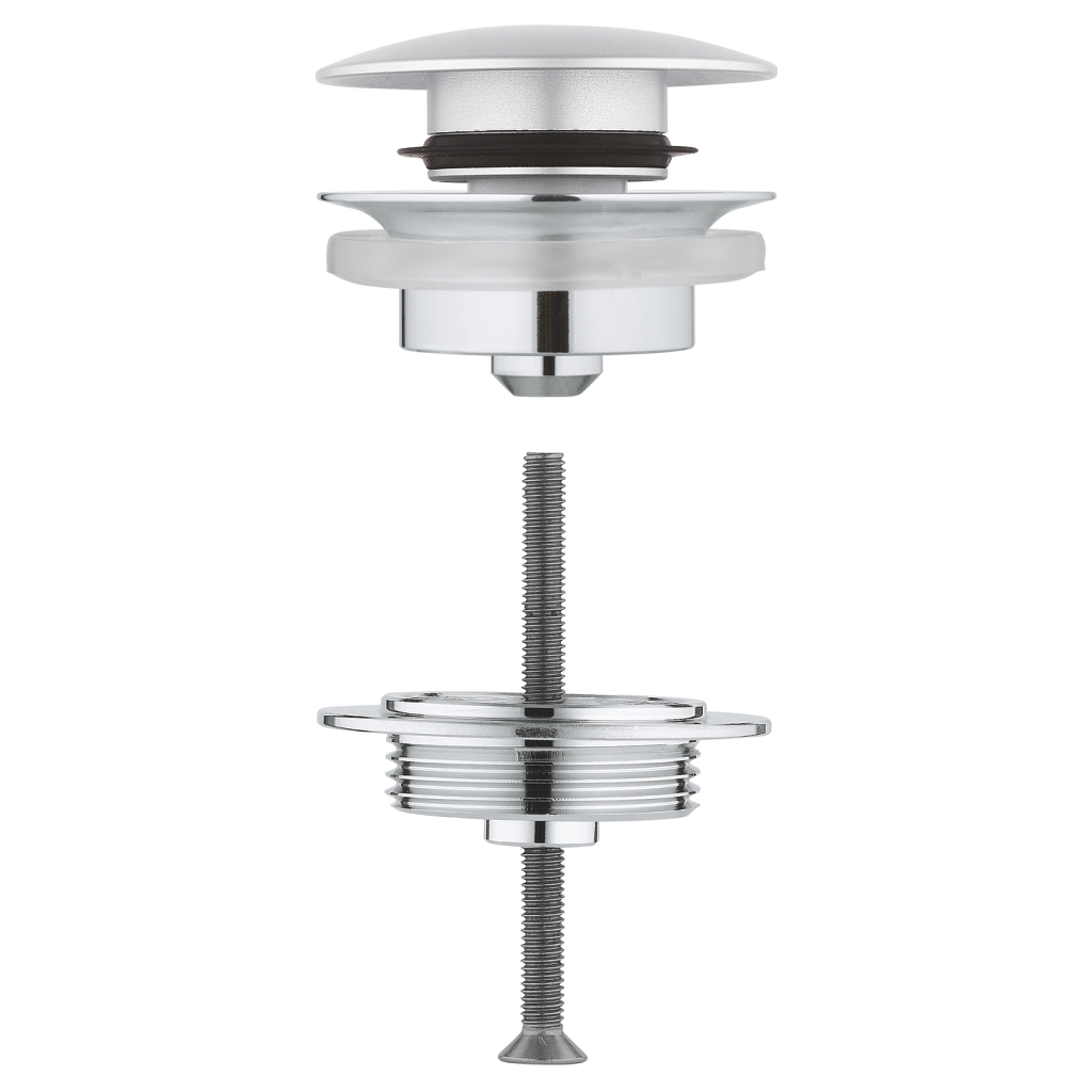 Waste set with push-open plug | GROHE