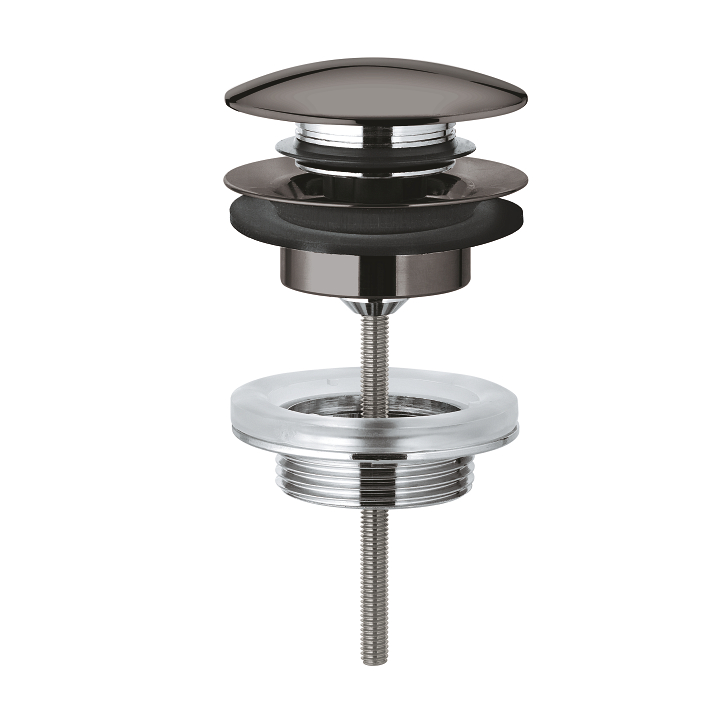Waste set with push-open plug | GROHE