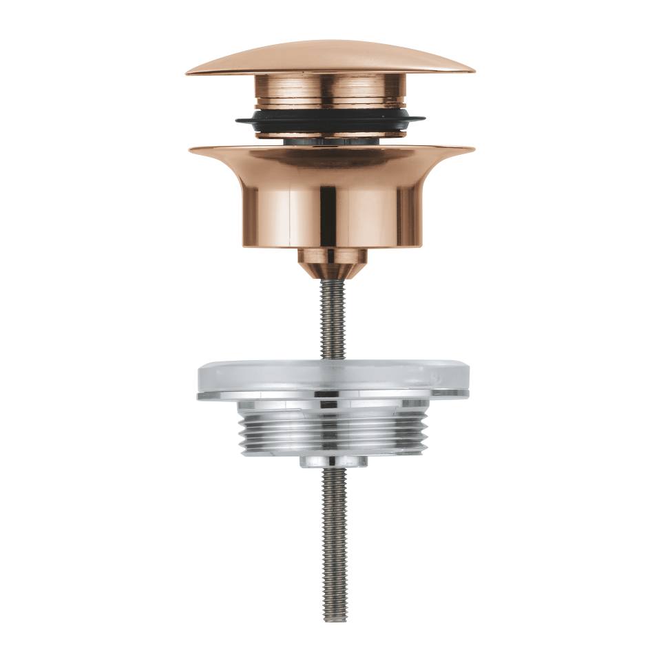 Waste set with push-open plug | GROHE