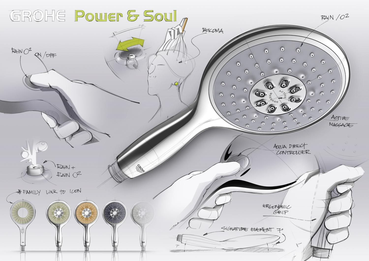 Power&Soul - Hand Showers & Shower Sets - For your Shower | GROHE