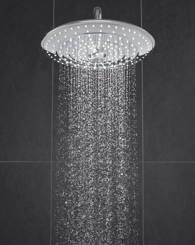 Euphoria System 260 Duvara monte termostatik banyo bataryalı duş ...