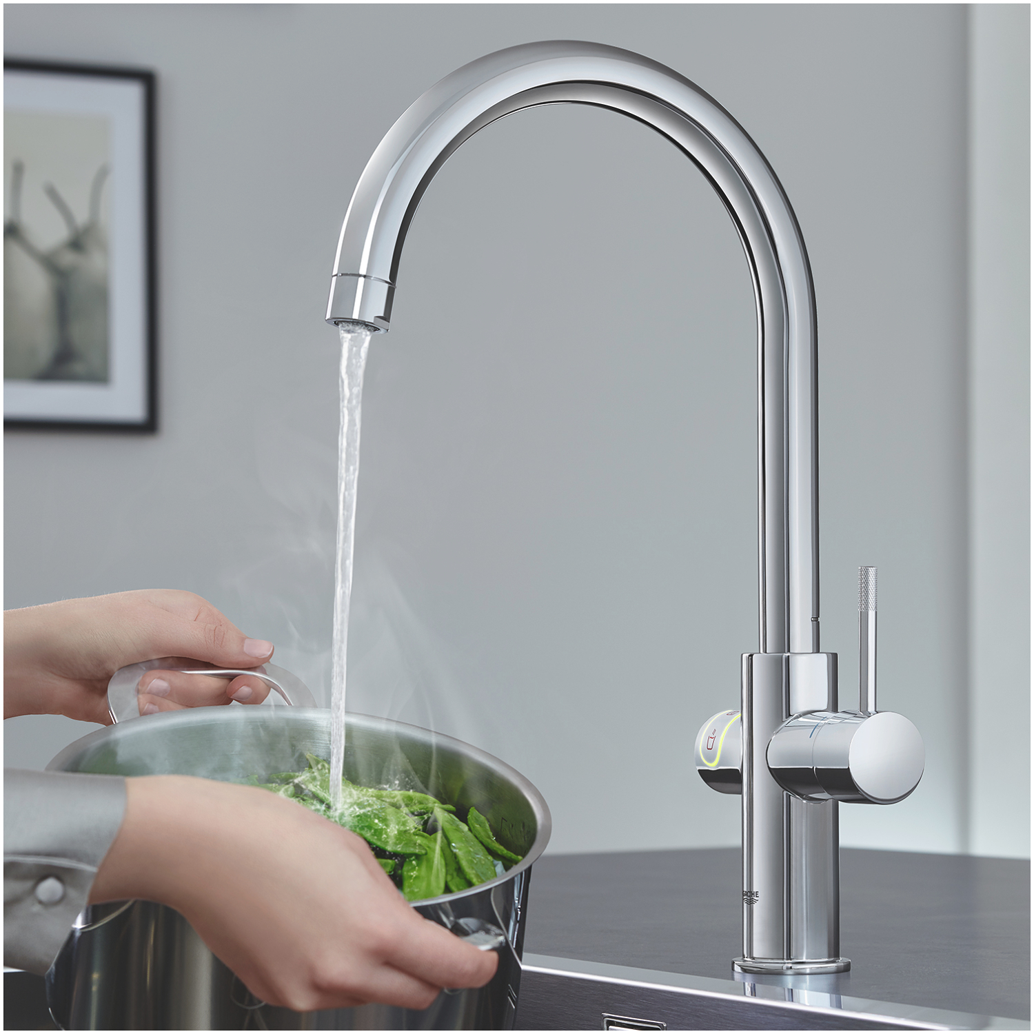 GROHE Red Duo Змішувач і бойлерна система L розміру | GROHE