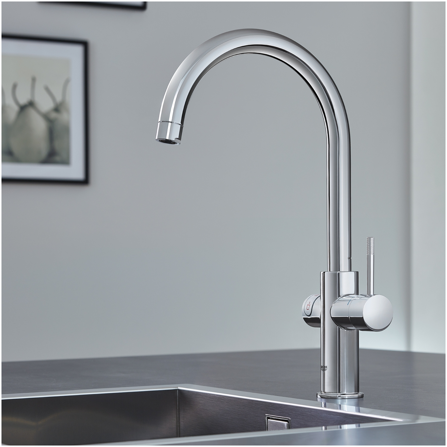 GROHE Red Duo Змішувач і бойлерна система L розміру | GROHE