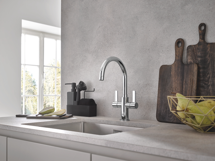 GROHE K700U | Roestvrij stalen keukenspoelbak | GROHE