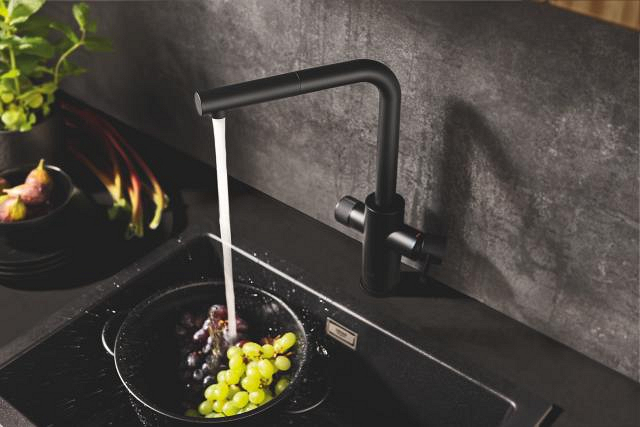 GROHE Blue Pure Minta Filter faucet with Pull-Out spout | GROHE