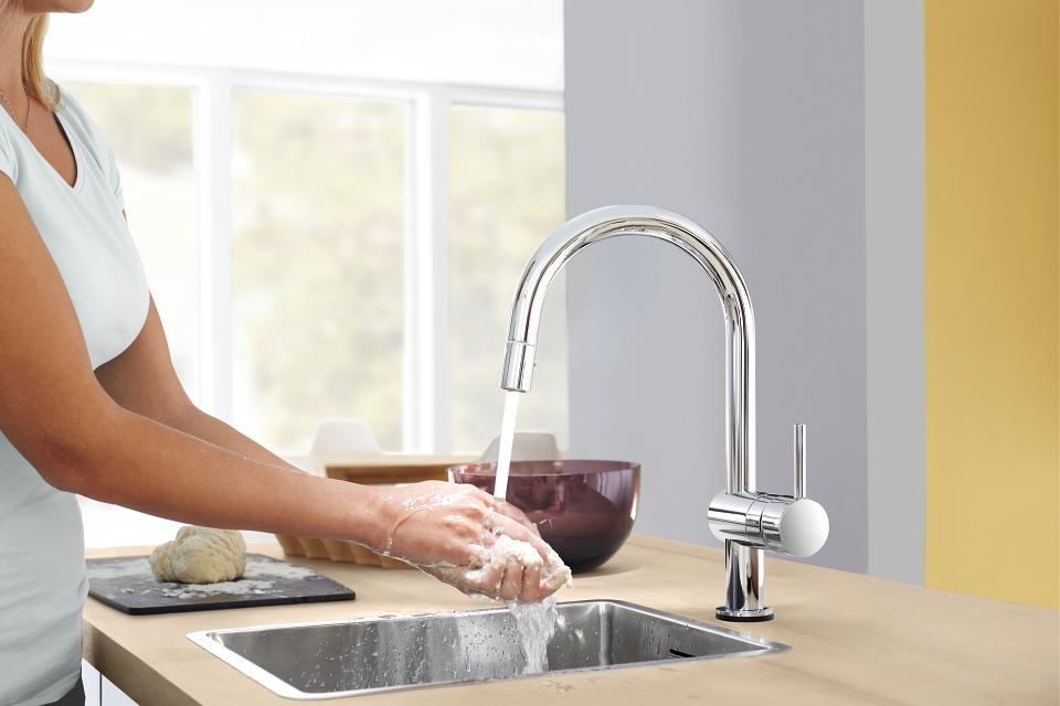 Minta Touch Monocomando de lava-louça 1/2″ eletrónico | GROHE - Grohe ...