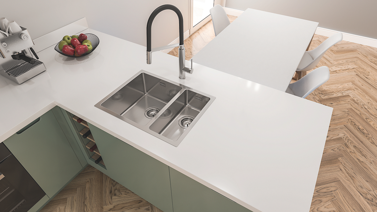 GROHE K700U | Roestvrij stalen keukenspoelbak | GROHE