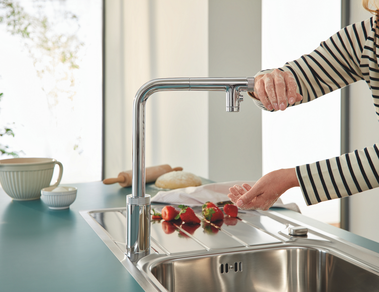 GROHE K500 | Évier en acier inoxydable | GROHE