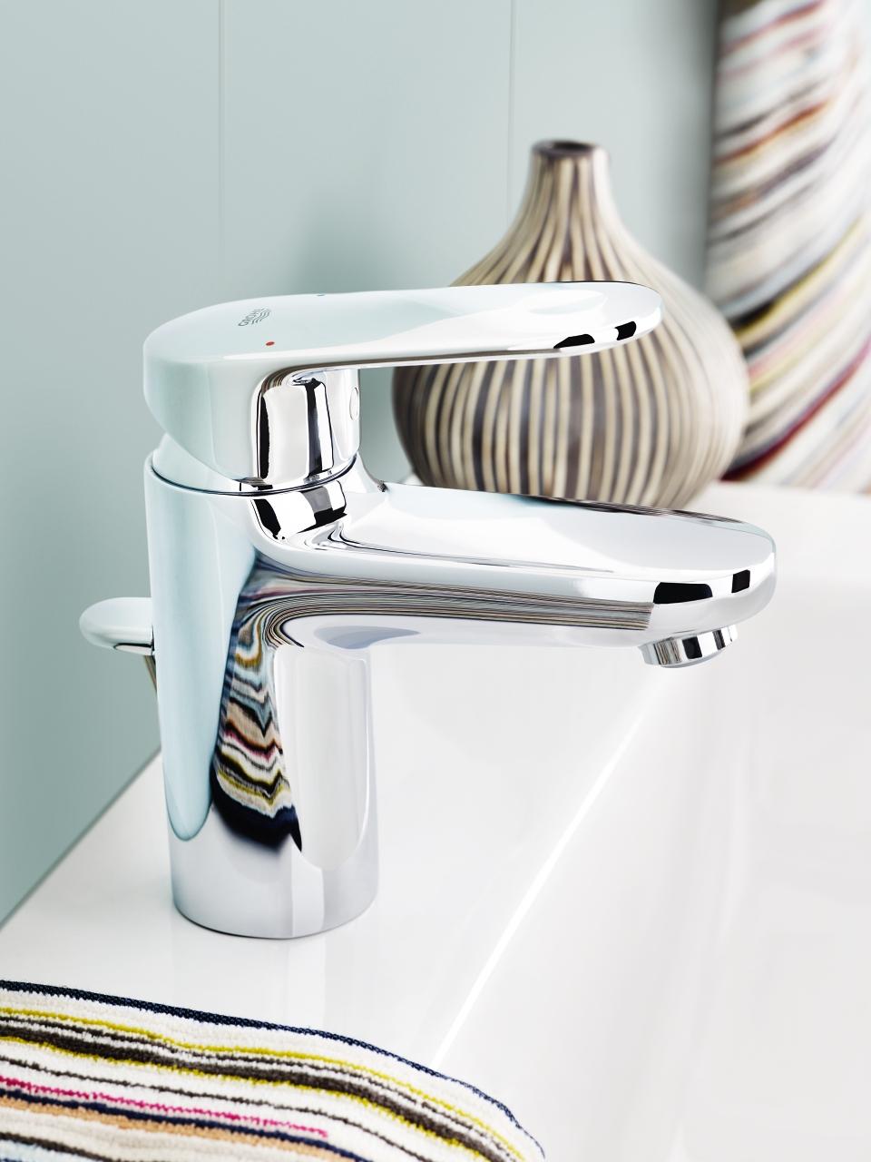 Europlus Dual function pressure balance trim with control module | GROHE