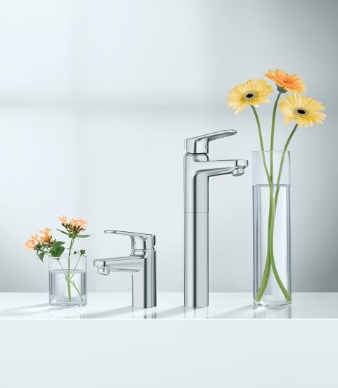 Europlus Dual function pressure balance trim with control module | GROHE