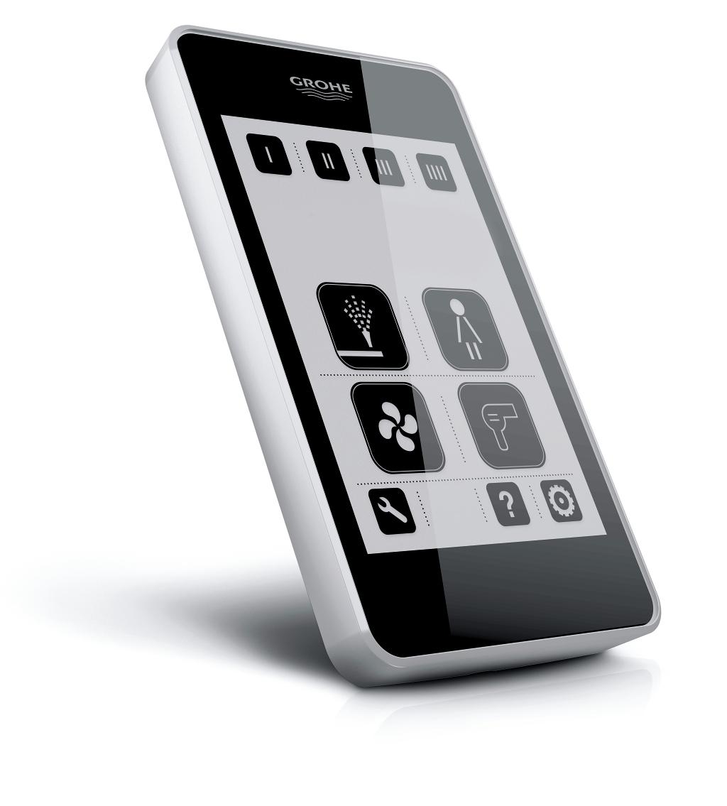 GROHE Sensia IGS Shower toilet complete system for concealed flushing ...