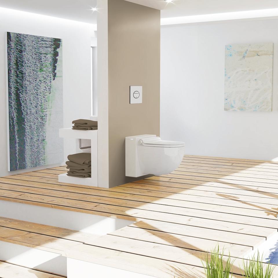 GROHE Sensia IGS Shower toilet complete system for concealed flushing ...